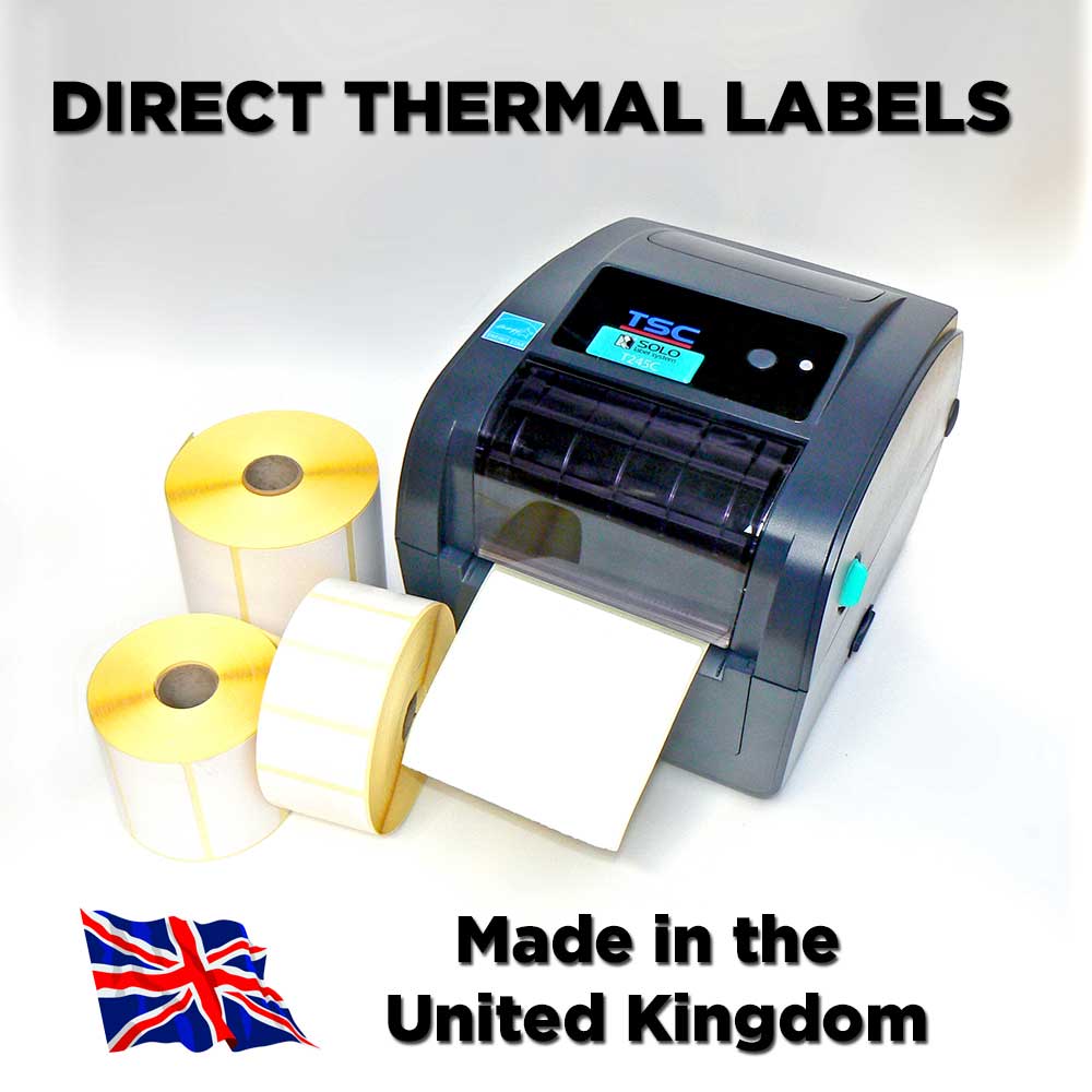 Direct Thermal Polypropylene Labels - Desktop Printers – Printer Label ...