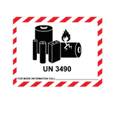 Lithium Battery Labels | Lithium-ion Battery Warning Labels – Printer ...