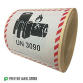 Lithium Battery Labels | Lithium-ion Battery Warning Labels – Printer ...